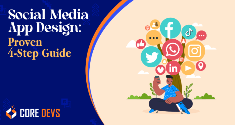 Social Media App Design: Proven 4-Step Guide - Core Devs Ltd